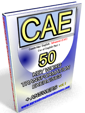 Cambridge English : C1 Advanced - Key Word Transformation Exercises